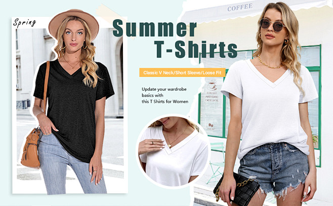 summer tops for women