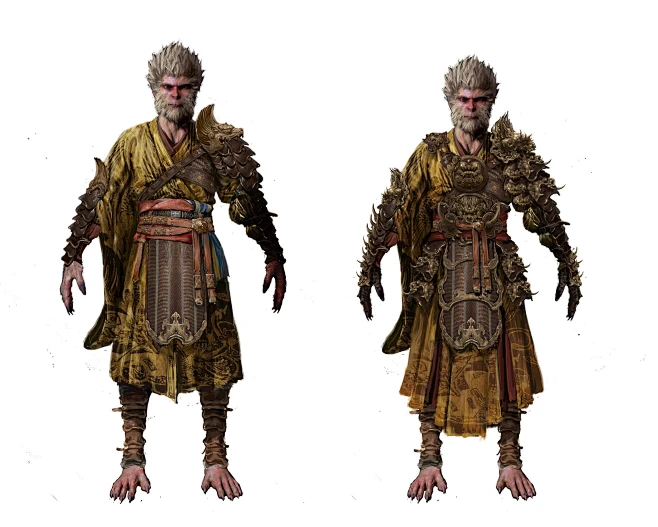 {游戏系列} 黑神话：悟空（场景，角色，UI）-花瓣网