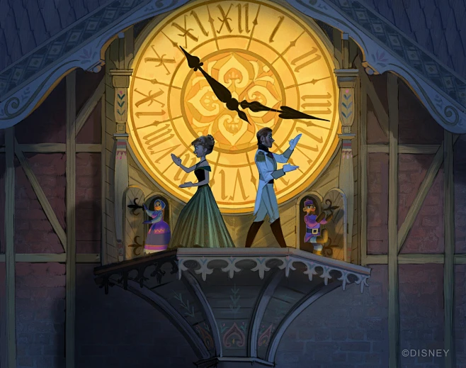 FROZEN Visual Development Art done for Walt Disney's Frozen.-花瓣网