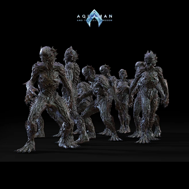 Aquaman and The Lost Kingdom: Another Early Design Necrus Zombie-花瓣网
