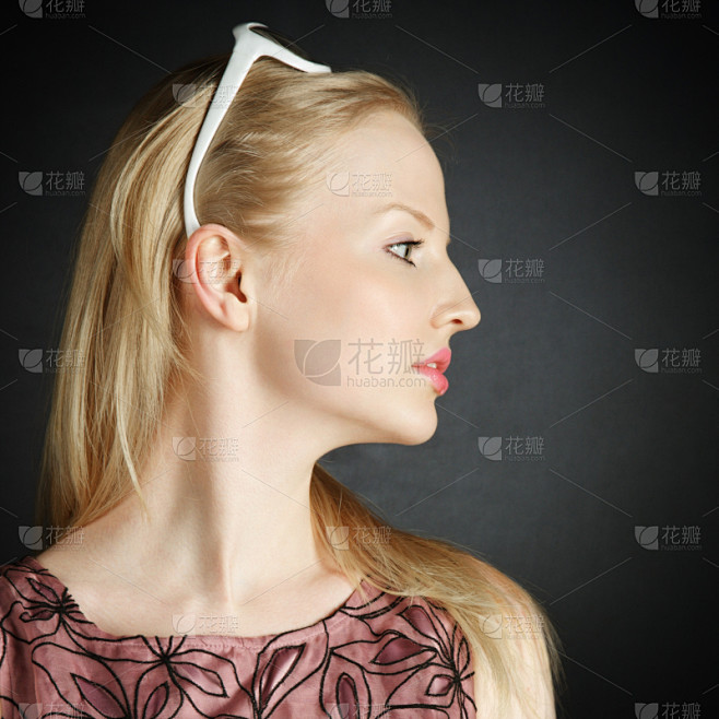 青年人,金色头发,女人,肖像,自然美,美,侧面像,美人,白人,特写