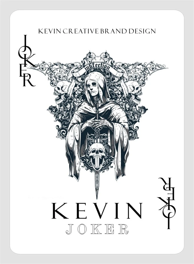 Poker 扑克牌设计~[kevin-创意品牌设计]-花瓣网