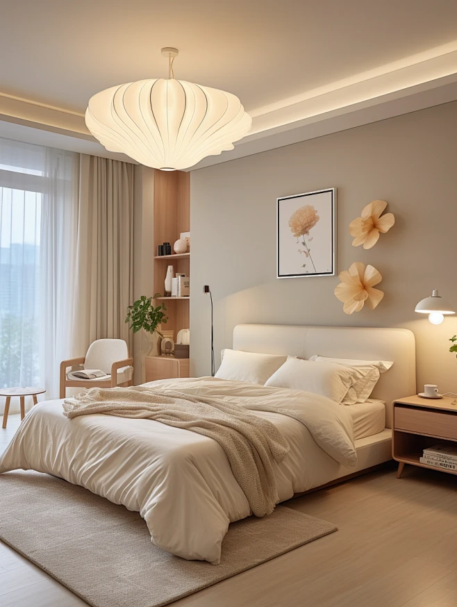 homelitira_A_clean_and_concise_bedroom_with_a_small_amount_of_f ...