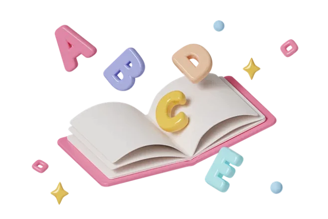 English Book 3D Icon-花瓣网