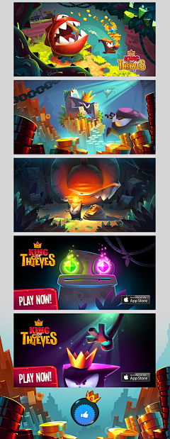 Game-Q版/卡通-Banner/KV/Poster-花瓣网|陪你做生活的设计师