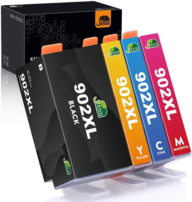 Amazon.com: JARBO Compatible Ink Cartridges Replacement for HP 902 ...