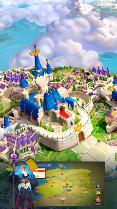 【游戏案例】sky kingdoms天空王国-花瓣网|陪你做生活的设计师 | UI）