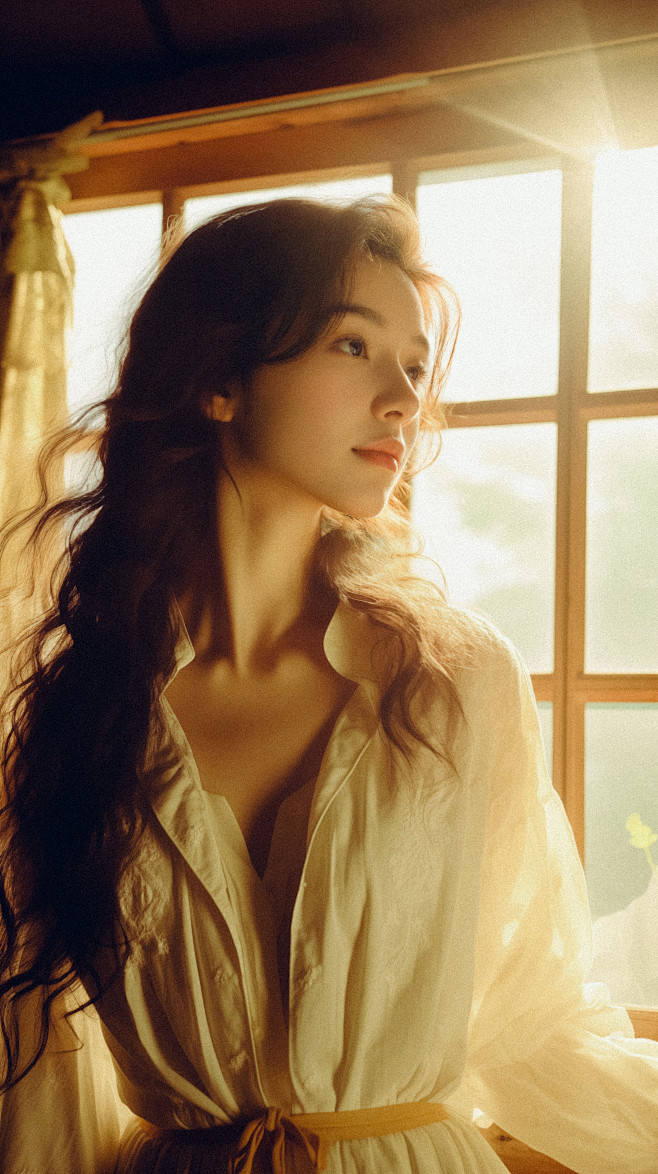 横版https://huaban.com/pins/5783365822 AI小姐姐纯欲风