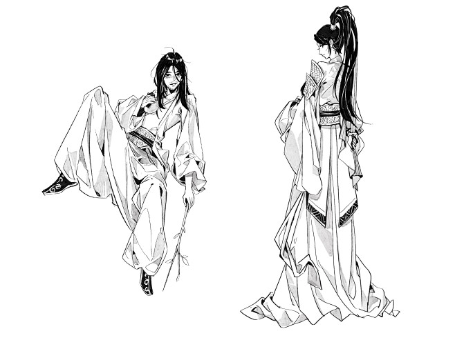 古风速写by-朔北衔蝉