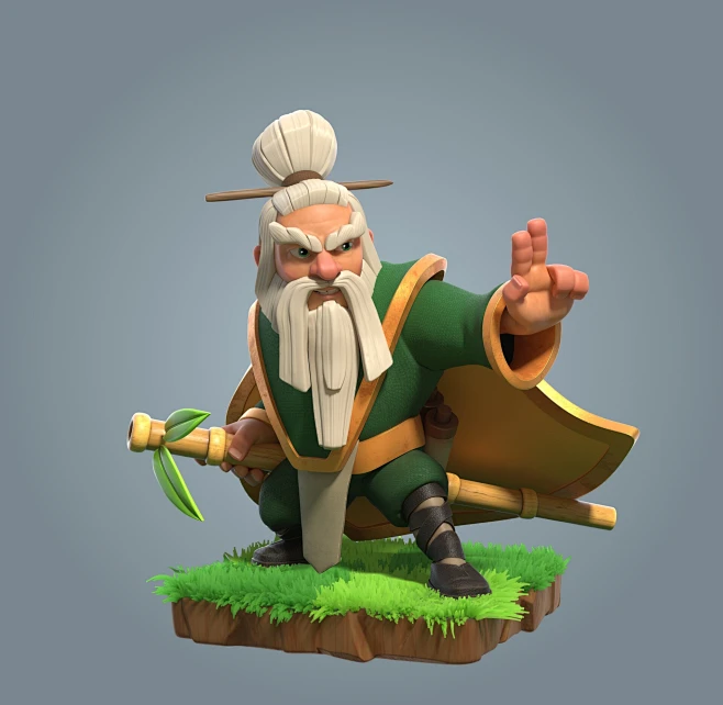 Clash of Clans: Warden Master-花瓣网