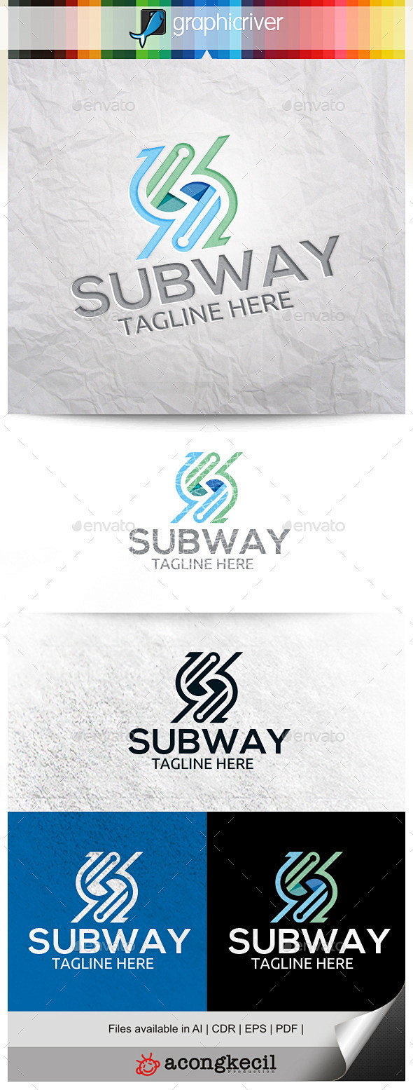 地铁V.4——字母标志模板Subway V.4 - Letters Logo Templates应用,箭头,汽车、品牌识别、品牌、业务、干净 ...