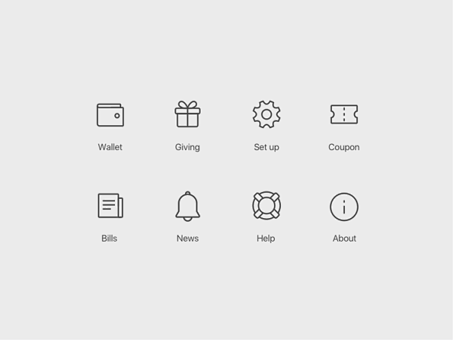 Personal Center Icon