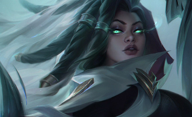 ArtStation-LOL粉丝-Senna＆Lucian，Cindy Feng-花瓣网