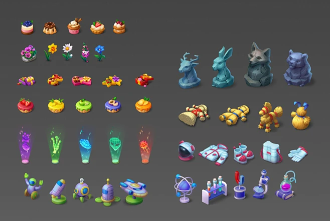 Game Objects-花瓣网