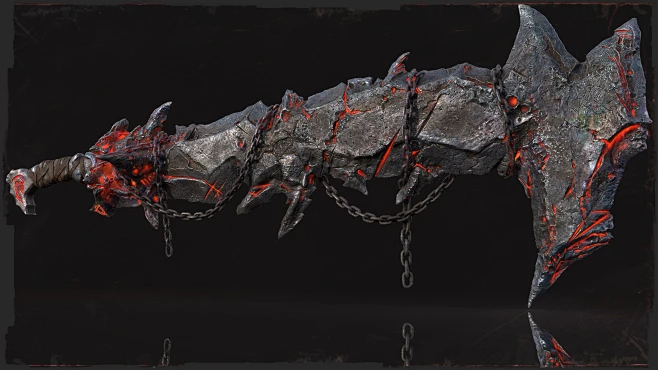 Orc Magic Sword-花瓣网