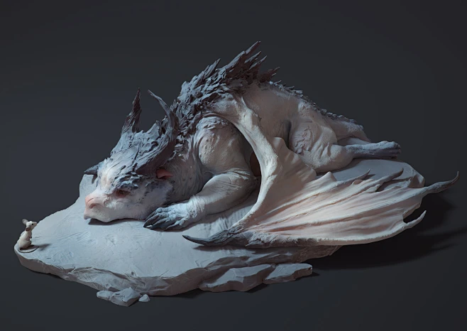 Dragon and mouse, Maria Panfilova : Dragons are lizards? My dragon is ...