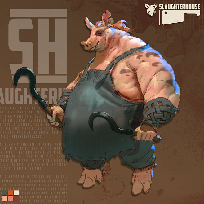 Slaughterhouse - The Butcher, Nico Lee Lazarus : If the 3 little pigs ...