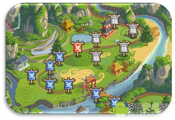 Q版关卡地图原画Q版关卡路线图来自cgbook.cn (173)