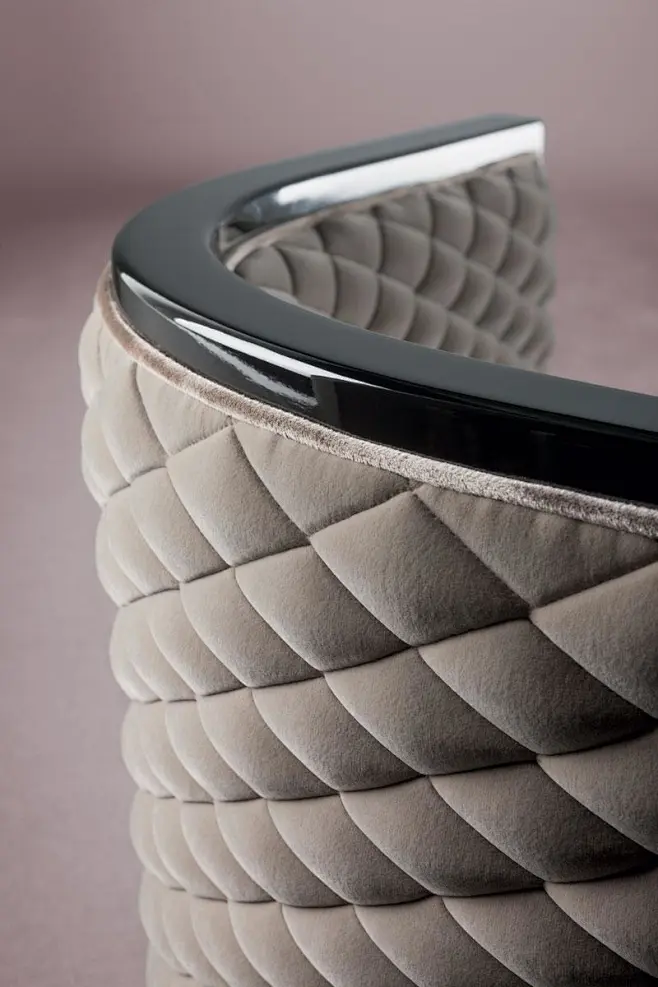 Saten - Oasis Group : The Saten chair, with its rounded, fluid forms ...