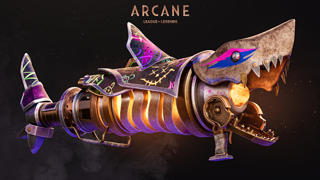 Jinix _ Shark Bone Rocket Launcher Weapon