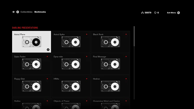 Control | Game UI Database : The ultimate screen reference Tool for ...