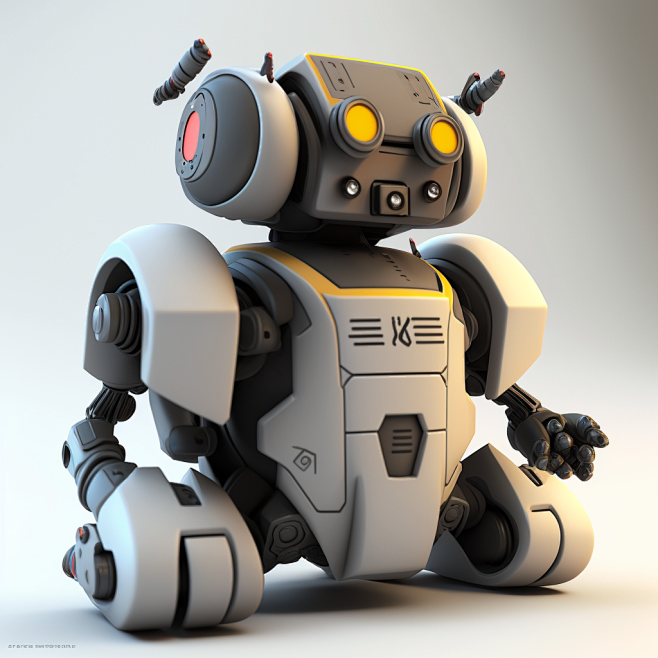 esc_Cute_little_robot_remote_control_robot_toyABS_plastic_mater_c89e77