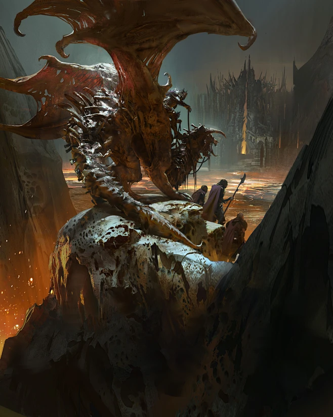 Undead Dragon-花瓣网