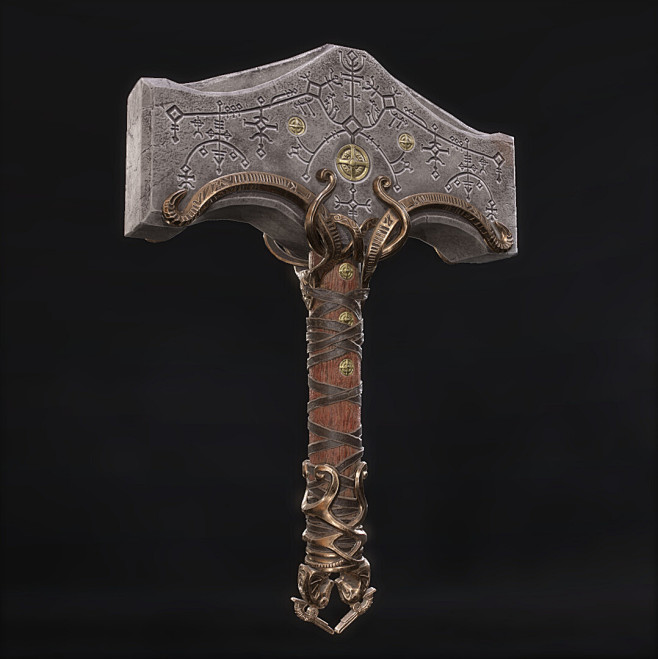 GOD OF WAR - Mjölnir (FanArt)