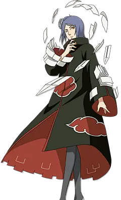 Konan (Akatsuki) render [Naruto Mobile] by maxiuchiha22 on DeviantArt-花瓣网