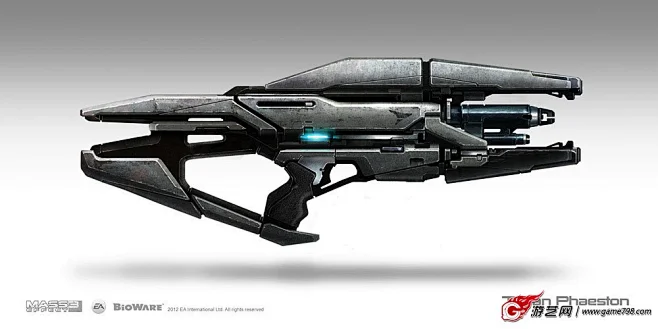 质量效应MESS3官方放出枪械高清3D图赏-花瓣网
