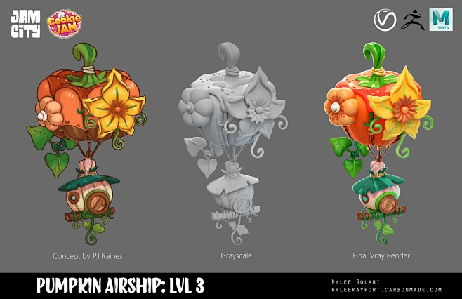 Jam City: Airship Assets, Kylee Solari : Various airship assets I ...