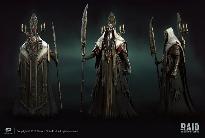 Raid: Shadow Legends, Plarium Ukraine : 3D character art for Raid ...