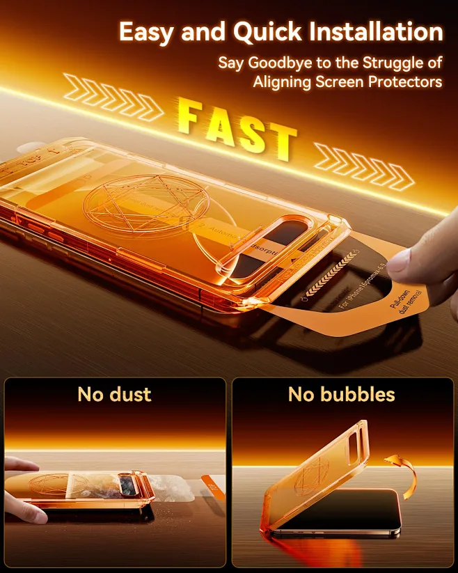 Amazon.com: Ragdo Top 10H+ Glass for iPhone 16 Pro Max Screen Protector ...