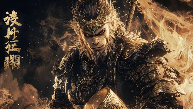 LL-暗黑悟空-hzj(17)图片_AI图片素材-花瓣网