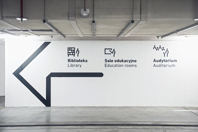 wayfinding environmental Signage signs cultural museum system ...