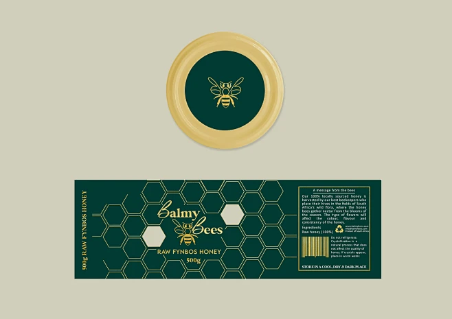 Balmy Bees Logo & Product Design-花瓣网