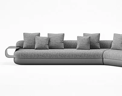 Sofá Contorno-花瓣网