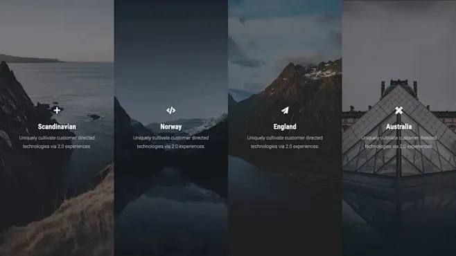 并列 4段4项内容页 @多梦PPT⇦ https://huaban.com/user/tooodream-花瓣网