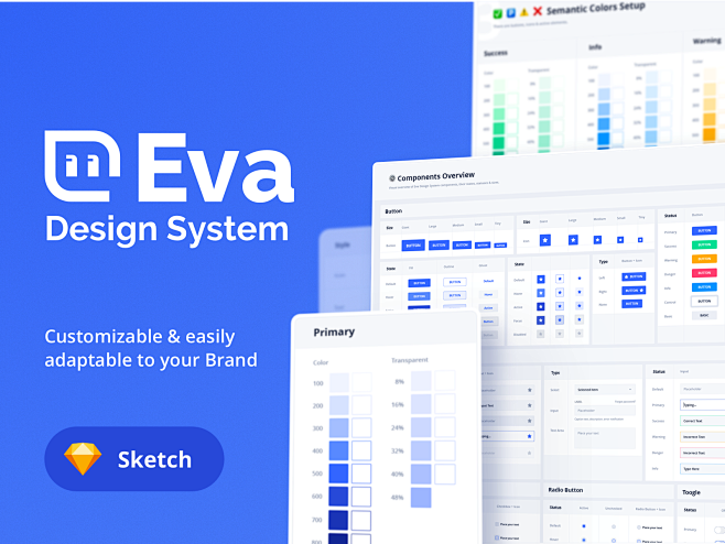 Eva Design System 网页，规范