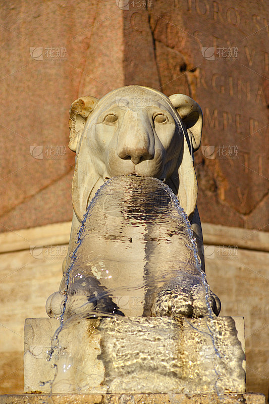 罗马的埃及狮子喷泉