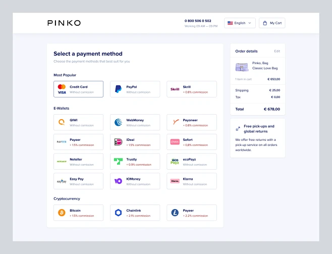 Payment&checkout pages. Desktop+mobile.-花瓣网