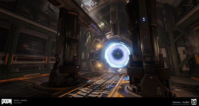 DOOM DLC - Molten, Tony Garza : Responsible for the Lighting work on ...