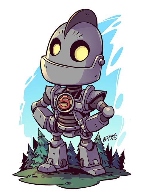 Derek Laufman的Chibi系列，包括了诸多漫威、DC、#星球大战#角色。