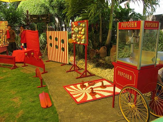 carnival signs template | We had the supplier repaint the game booths ...