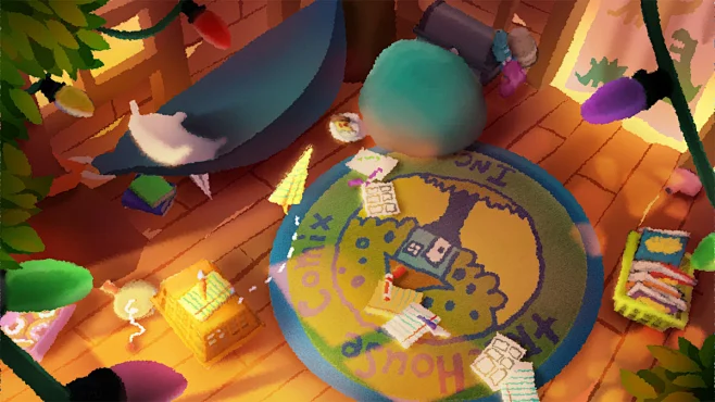 欧美Q版室内场景原画来自cgbook.cn (587)-花瓣网