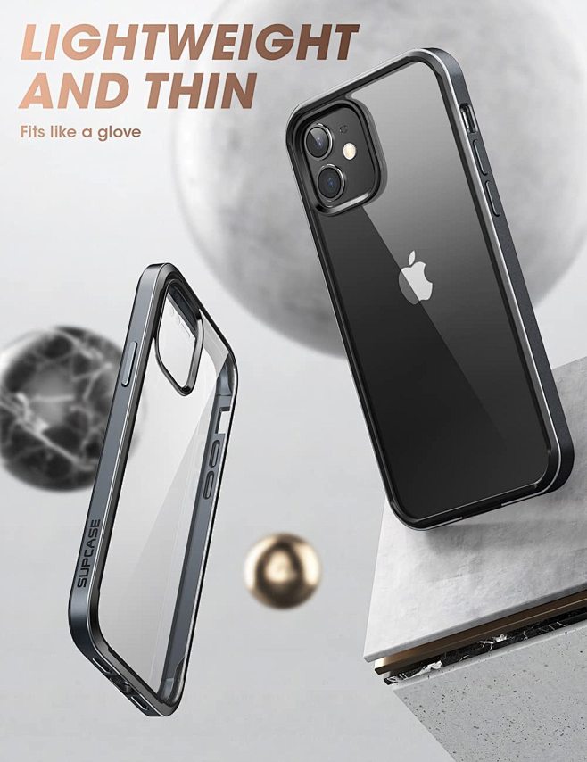 Amazon.com: SUPCASE Unicorn Beetle Edge Pro Series Case for iPhone 12 ...