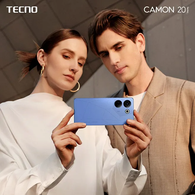 TECNO Smartphone Product Design for Social Media Post-花瓣网