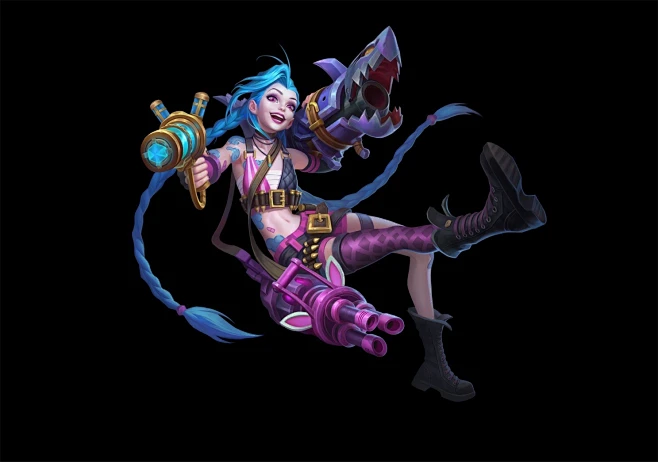 Wild Rift JINX, Eunice Ye : League of Legends Wild Rift A work that I ...