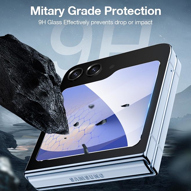 Amazon.com: WYQLTD [2 Sets 6 Pack] for Samsung Galaxy Z Flip 6 Screen ...