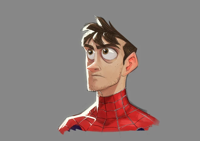 SPIDER-MAN Stylized-花瓣网